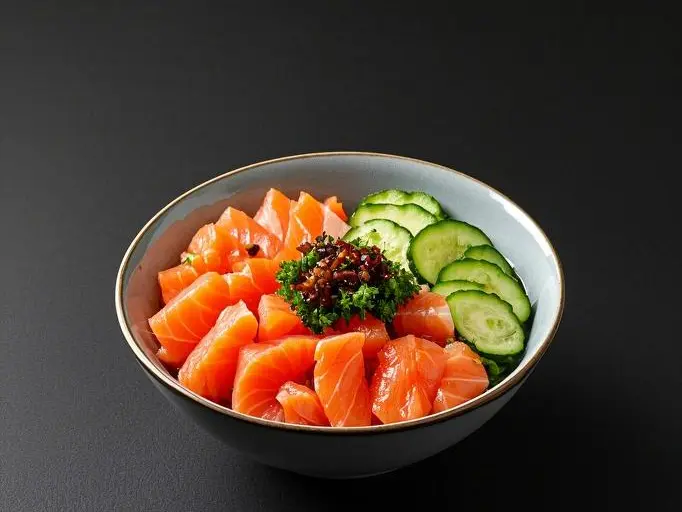 Salmon Poke Bowl | Healthy Fast Food Recipes